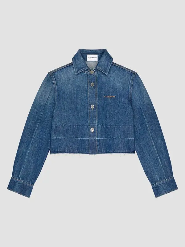 Givenchy Shirt In Medium Denim