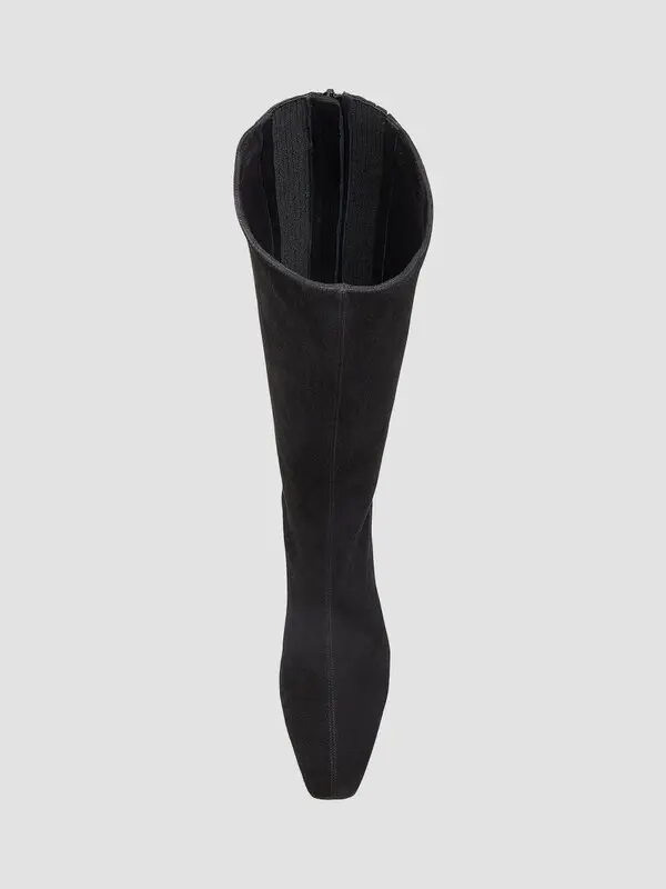 AQUAZZURA Saint Honoré 35mm Suede Knee-high Boots