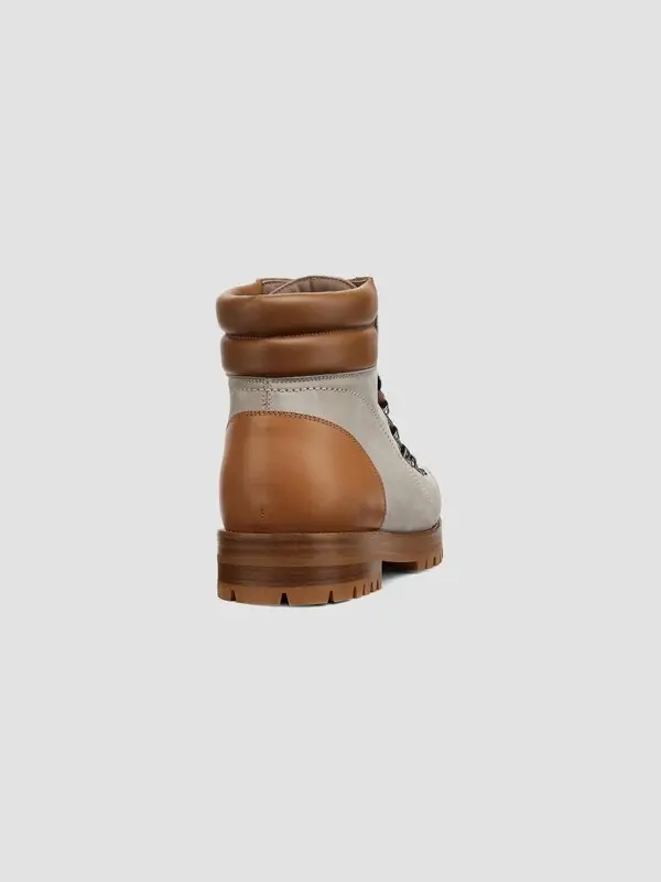 Manolo Blahnik Janka Leather Hiking Boots