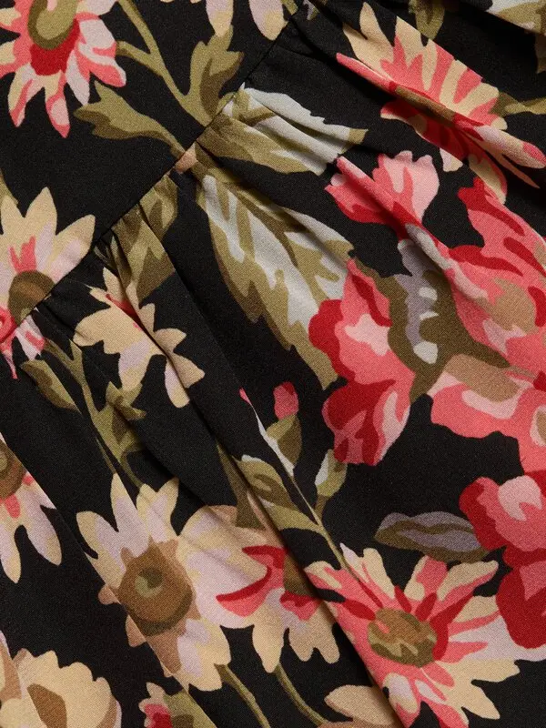 Sea Jolie Floral Print Midi-dress