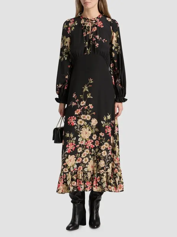 Sea Jolie Floral Print Midi-dress