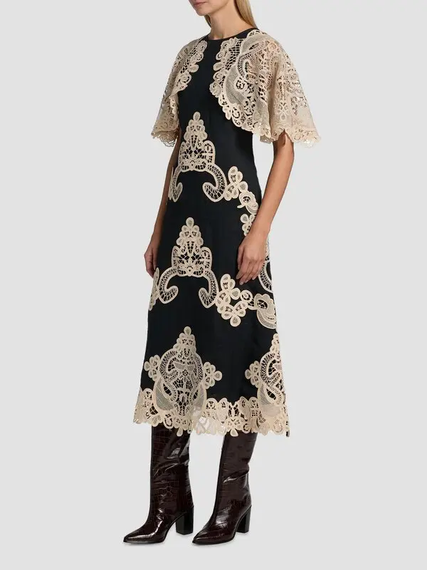 Sea Medina Lace Midi-dress