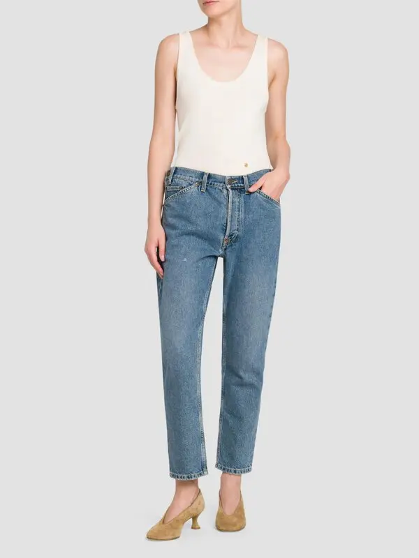 Moschino Ultrafine Wool-silk Tank