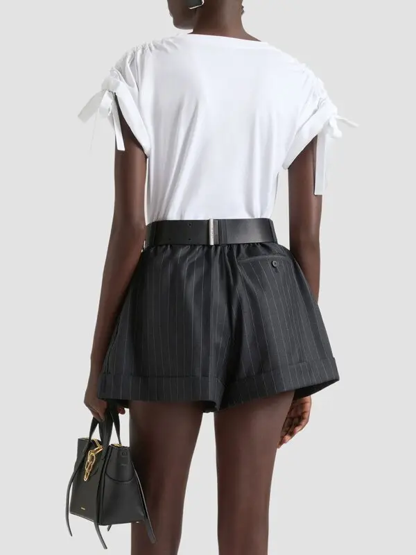 Givenchy T-shirt In Cotton With Bows