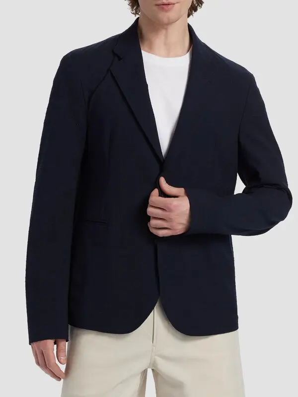 Emporio Armani Soft Seersucker Blazer