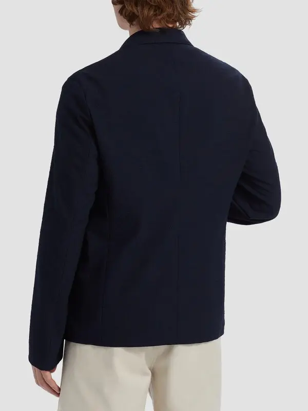 Emporio Armani Soft Seersucker Blazer