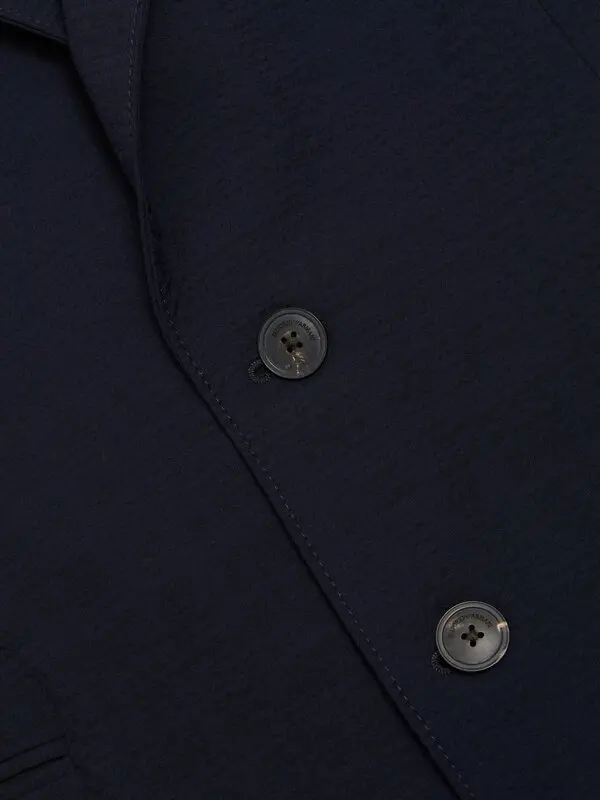Emporio Armani Soft Seersucker Blazer