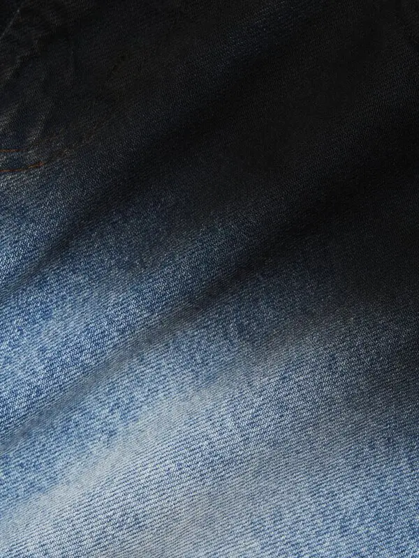Moschino Ombré Denim Miniskirt