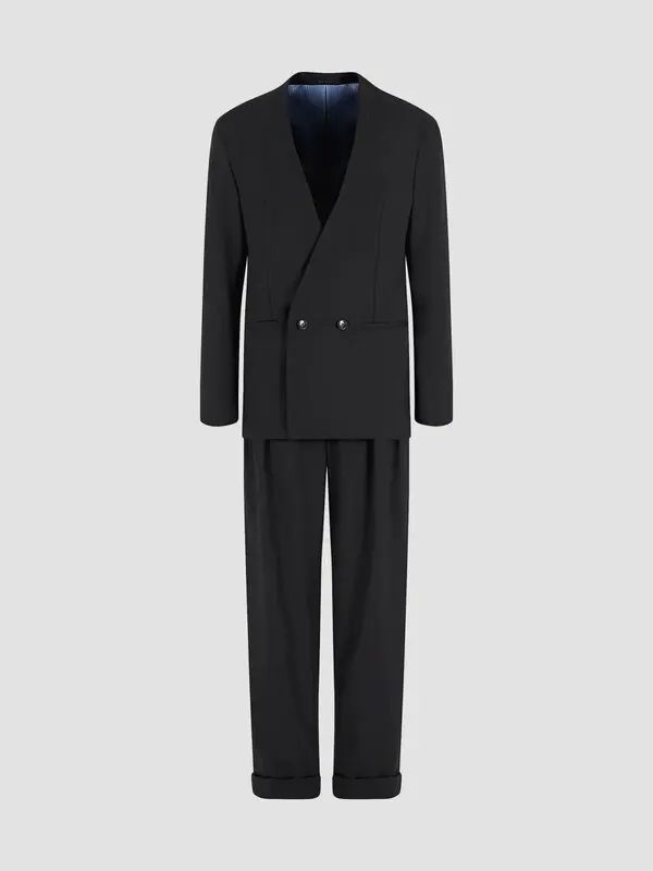 Giorgio Armani Fashion Tonal Stripe Suit