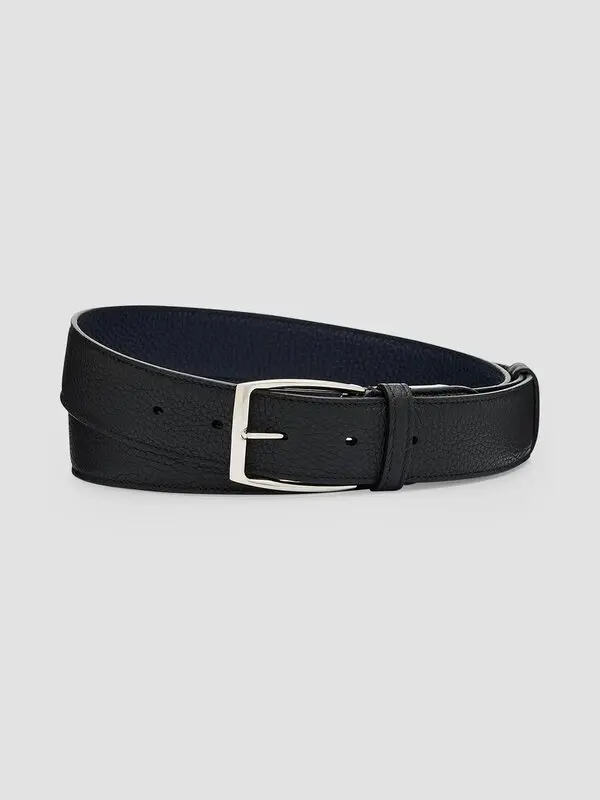 Dunhill Grained Leather Belt