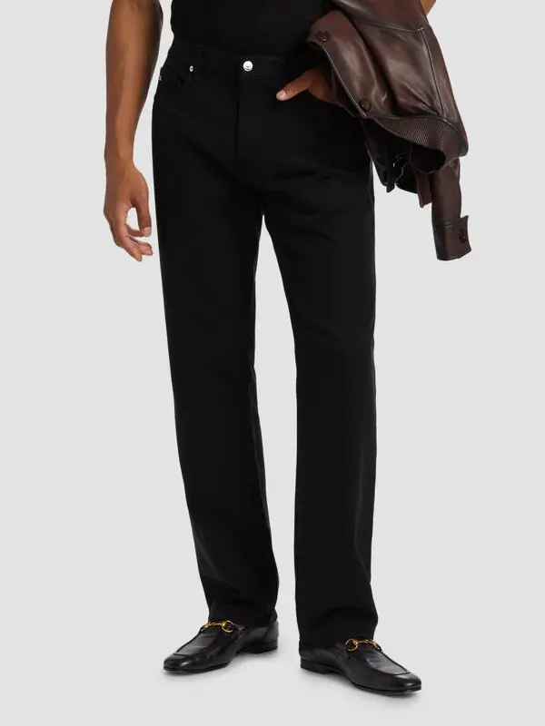 Emporio Armani Five-pocket Straight-leg Pants