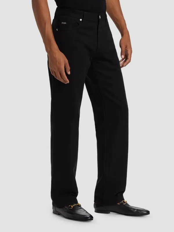Emporio Armani Five-pocket Straight-leg Pants