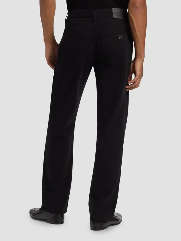 Emporio Armani Five-pocket Straight-leg Pants