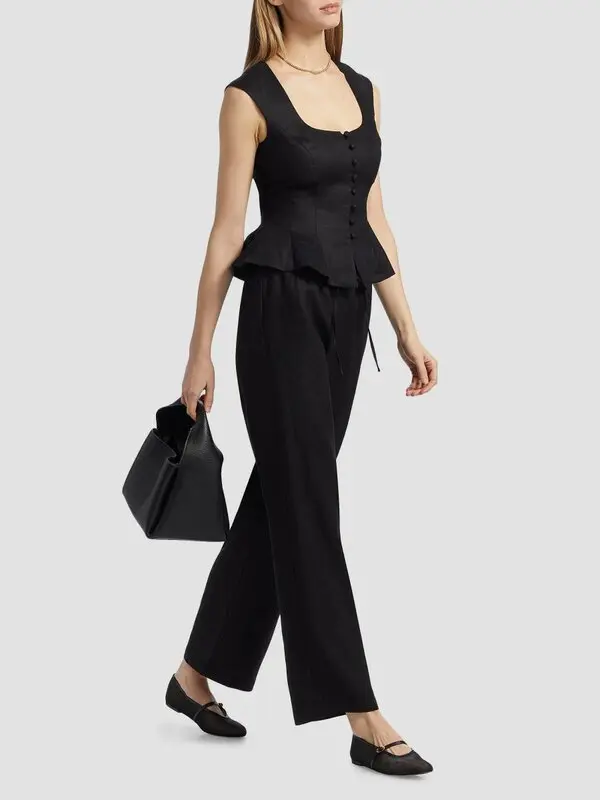 REFORMATION Olina Linen Pants