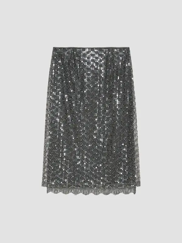 Marella Sequinned And Beaded Skirt