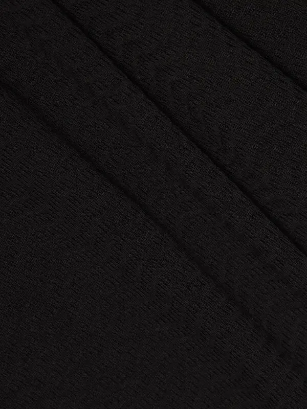 Emporio Armani Chevron Cotton Jersey Polo Shirt