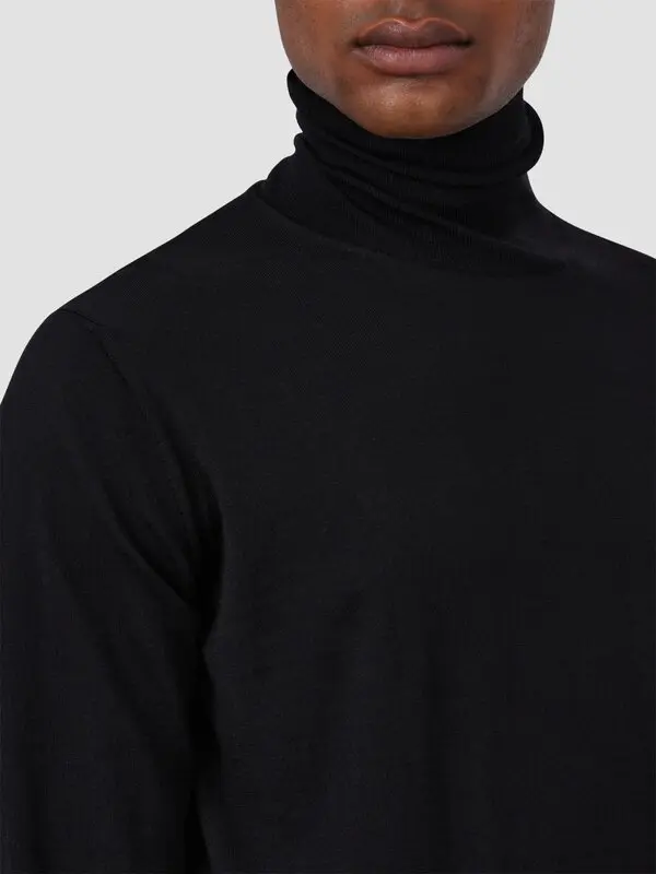 FERRAGAMO Mock Turtleneck Wool Sweater