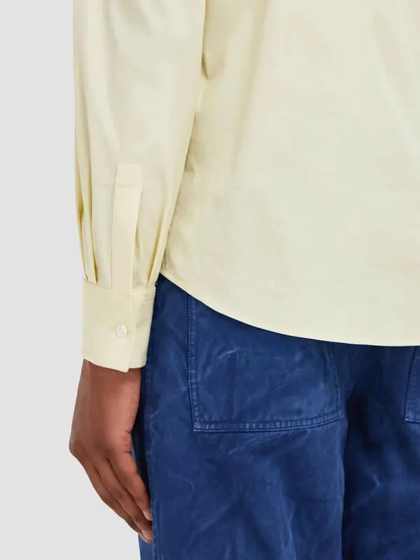 FERRAGAMO Micro-print Stretch-cotton Poplin Shirt
