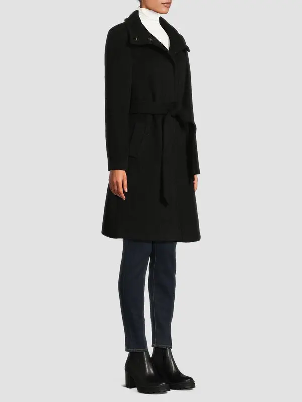 MILLY Sb Wool-blend Coat