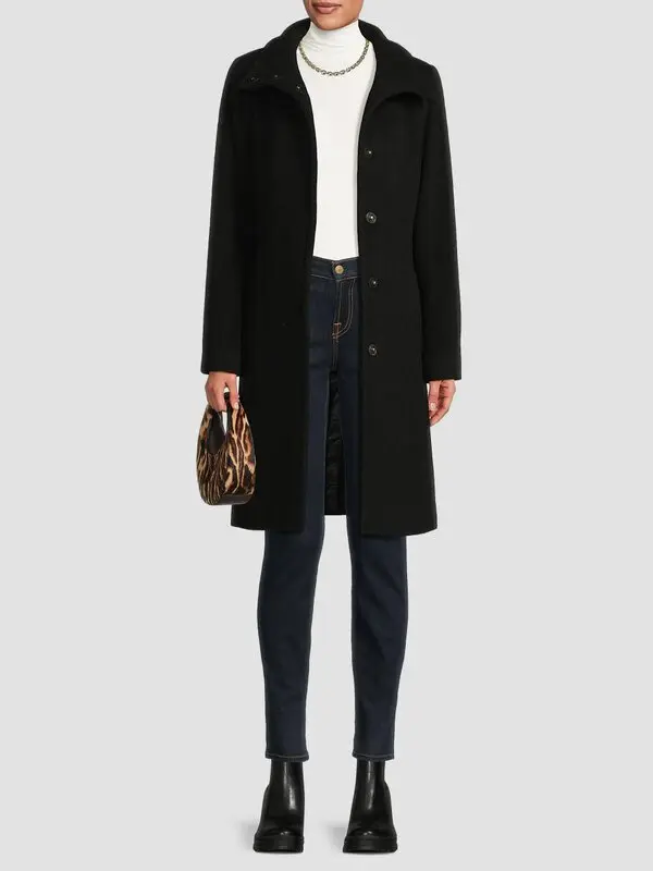 MILLY Sb Wool-blend Coat