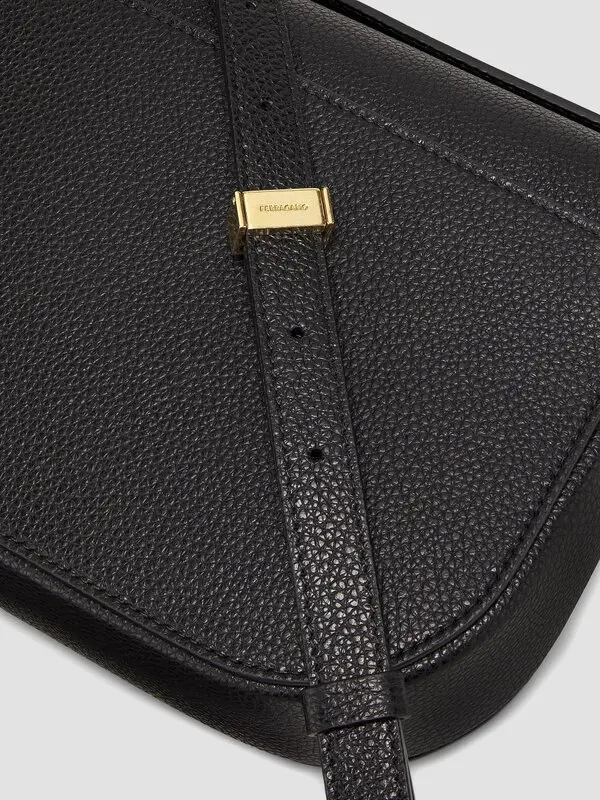 FERRAGAMO Small Double Gancio Saddle Bag