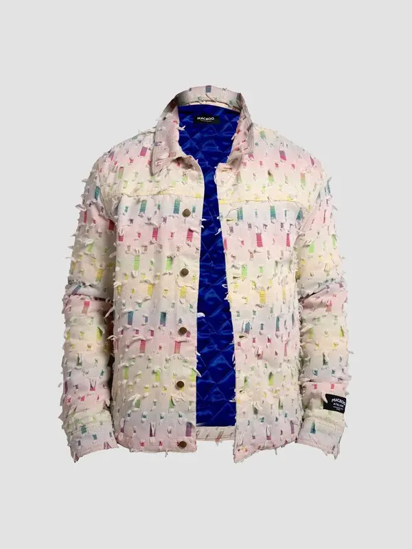 MACEOO Ascension Denim Jacket - Multicolored