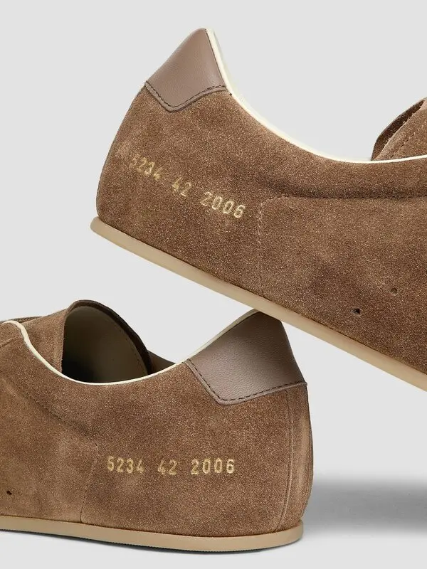 COMMON PROJECTS Suede Low-top Driving Shoes