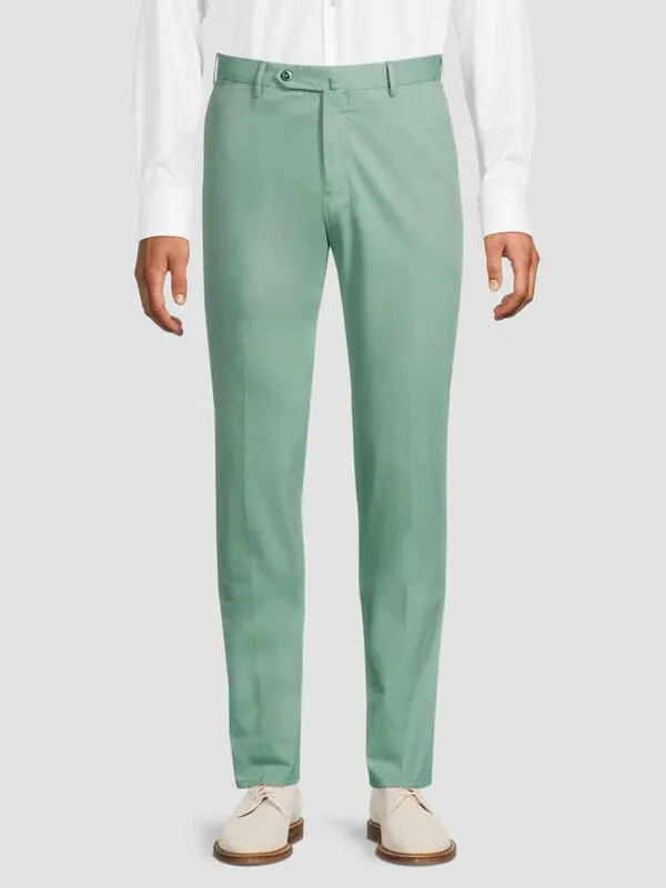 PT TORINO Délavé Soft Stretch-cotton Pants
