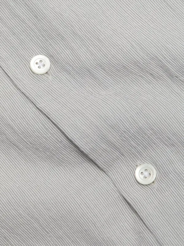 Emporio Armani Solid Cotton Button-front Shirt