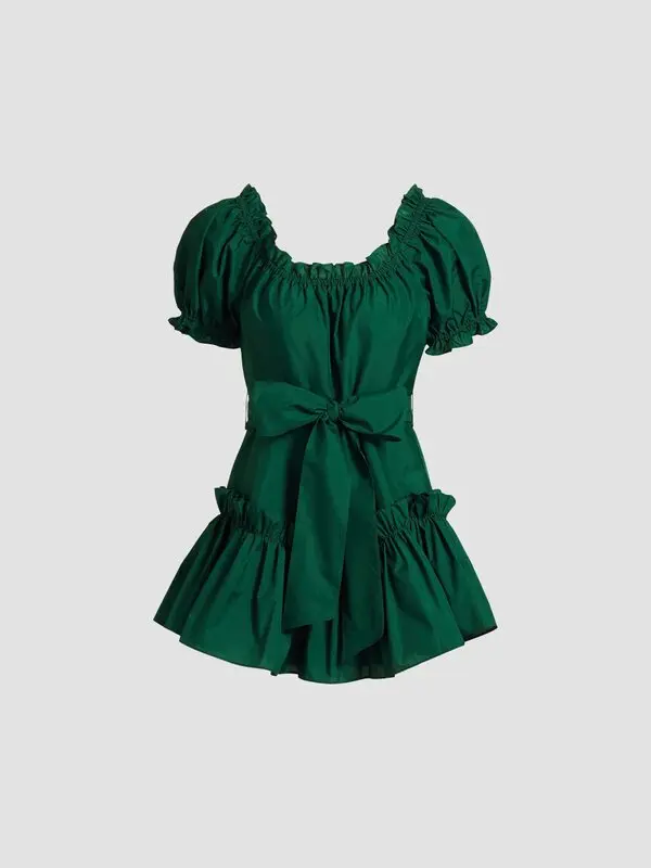 LoveShackFancy Winterberry Estine Minidress