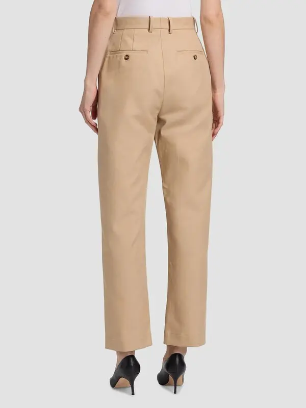 Wardrobe.NYC Drill Twill Cotton Straight-leg Trousers