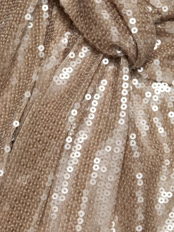 MILLY Porsha One-shoulder Sequined Maxi Dress