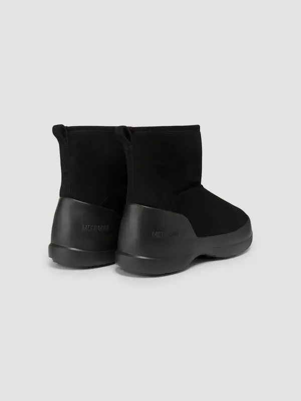 Moon Boot Mb Mezzaluna Suede Boots - Black