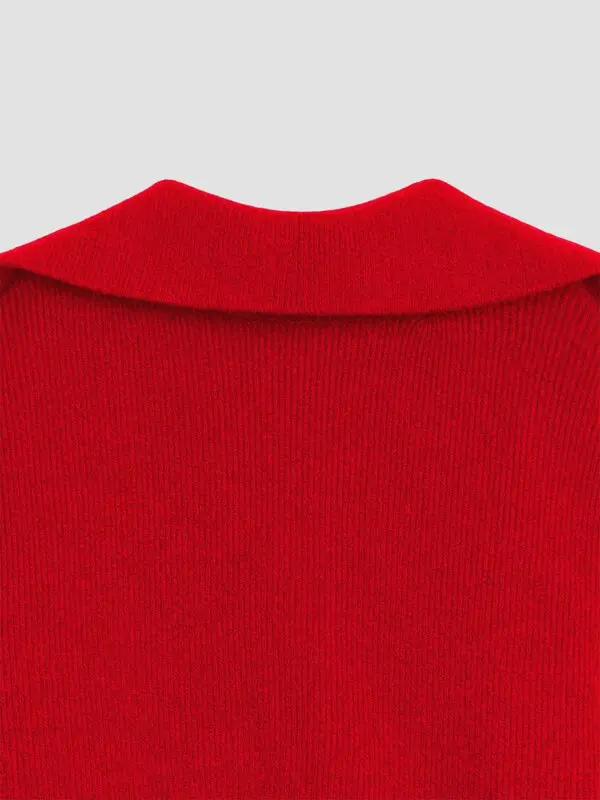 Givenchy Slashed Midi Dress In Wool And Cashmere