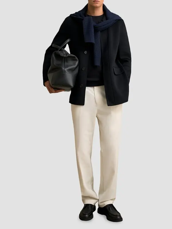 REISS Tamworth Wool-blend Double-face Jacket