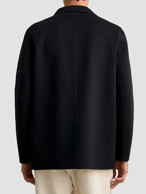 REISS Tamworth Wool-blend Double-face Jacket