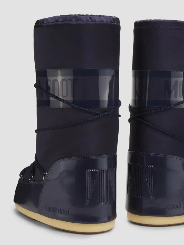 Moon Boot Icon Glance Logo Boots - Navy