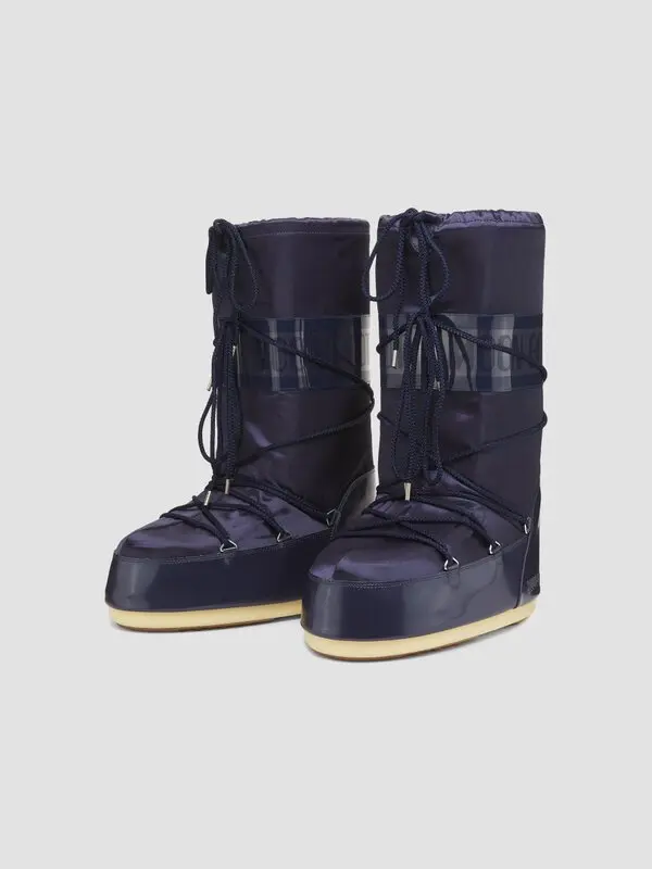 Moon Boot Icon Glance Logo Boots - Navy