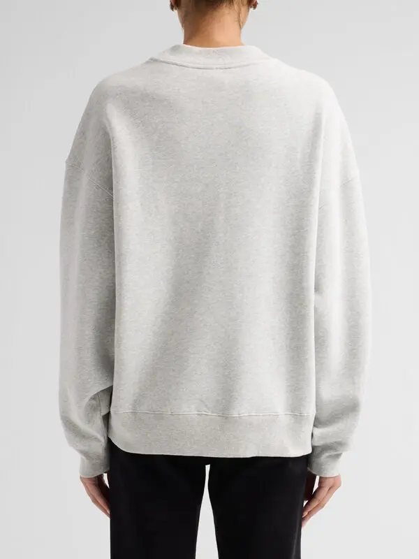 LoveShackFancy Havenleigh Lace Applique Sweatshirt