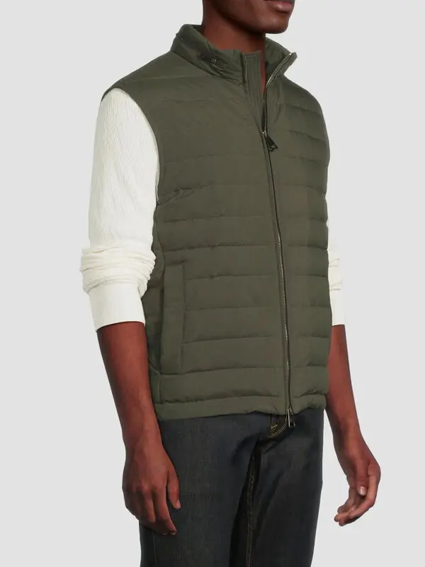 SARTORIO NAPOLI Stand Collar Puffer Vest