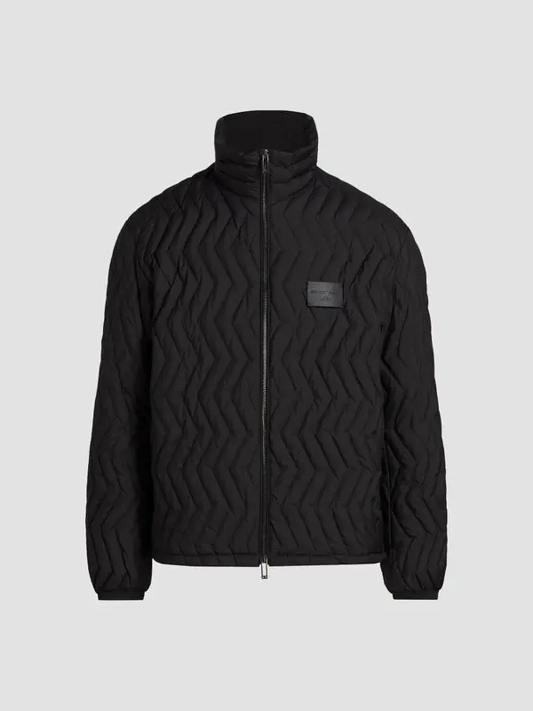 Emporio Armani Zig-zag Padded Down Jacket