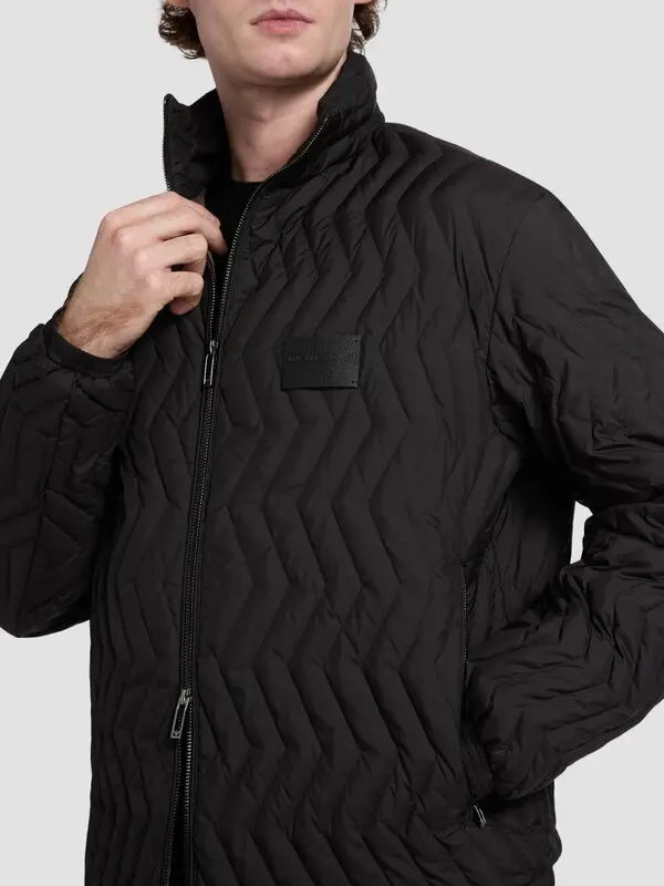 Emporio Armani Zig-zag Padded Down Jacket