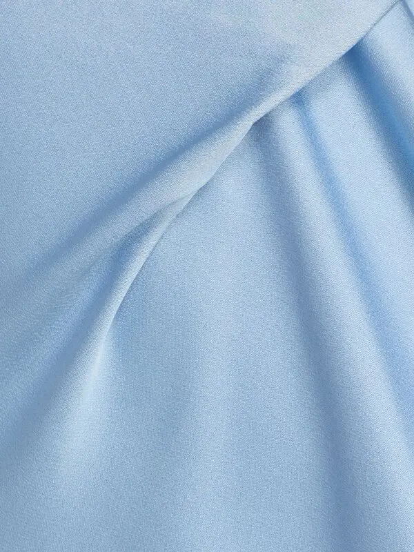 REISS Micah Bias Drape Midi-dress