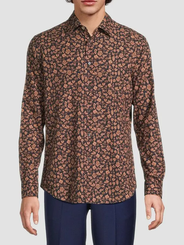 Paul Smith Tailored-fit Floral Shirt