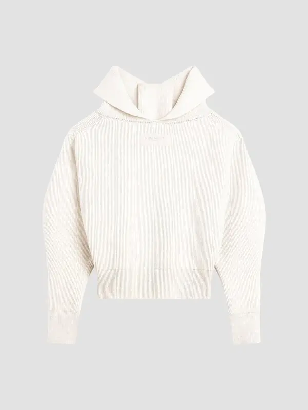 Givenchy Slashed Sweater In Wool And Cashmere