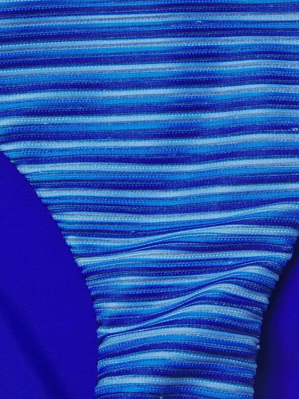 MILLY Margot Striped Bikini Bottom