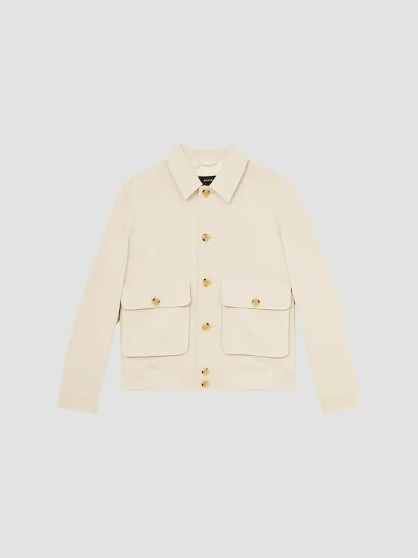 REISS Barry Short Jersey Jacket