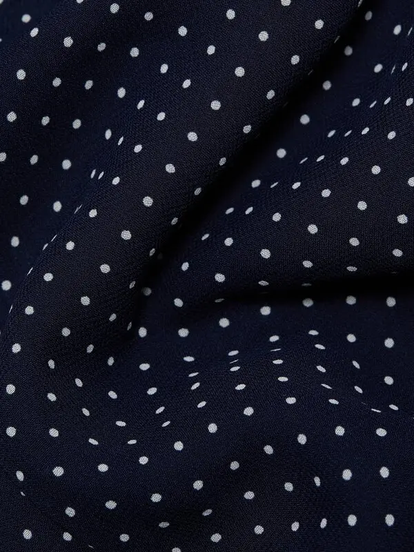 REFORMATION Gloria Polka Dot Midi-dress
