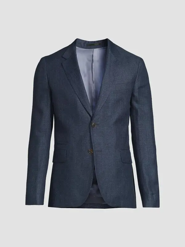 Paul Smith Linen-wool Two-button Jacket