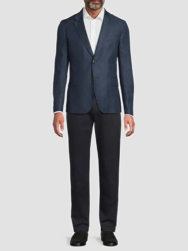 Paul Smith Linen-wool Two-button Jacket